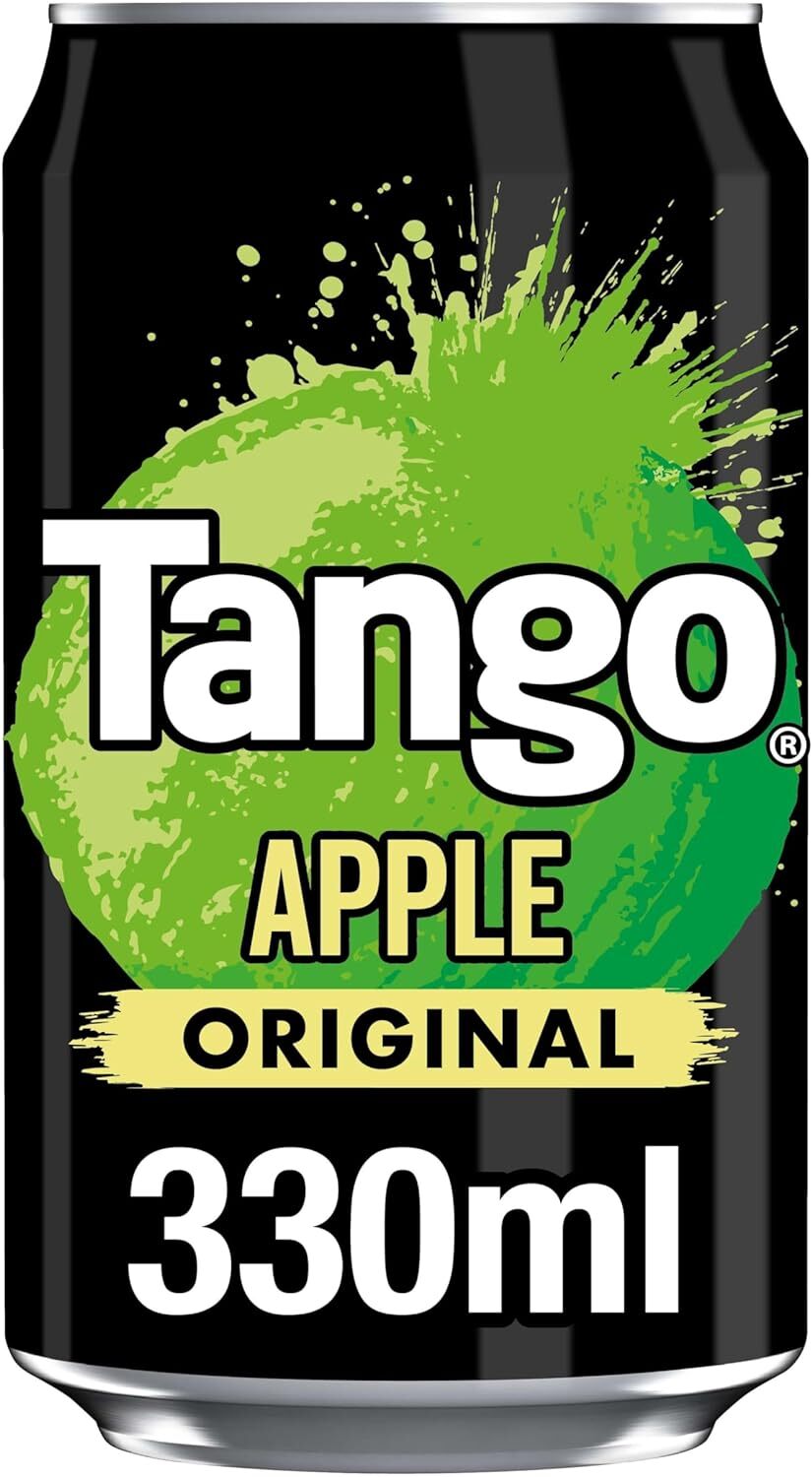 Tango Orange Original Also Sugar Free Cans 330ml Fizzy Soft Drink Full ...