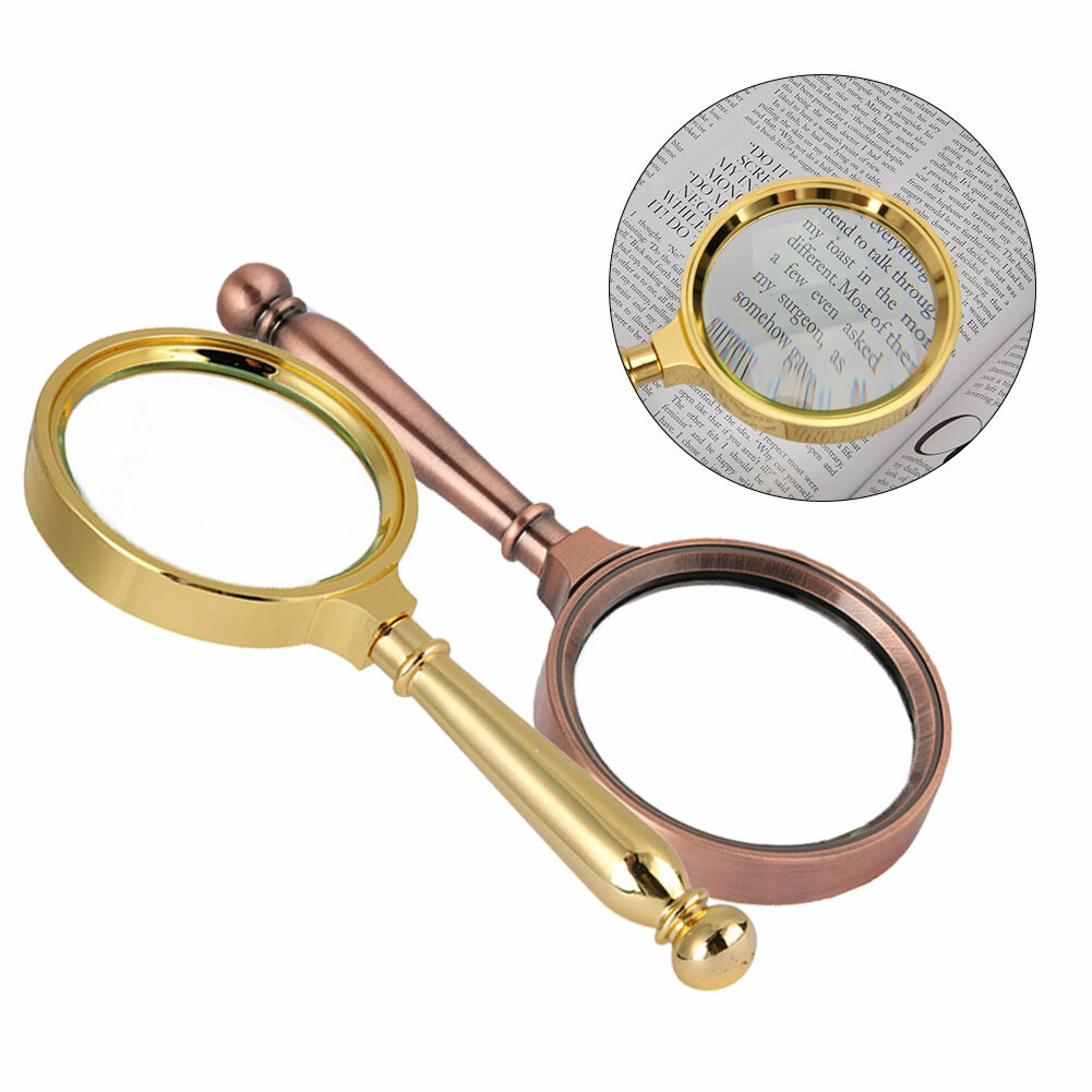 Magnification Handheld Reading Magnifier Magnifying Glass Low Vision ...