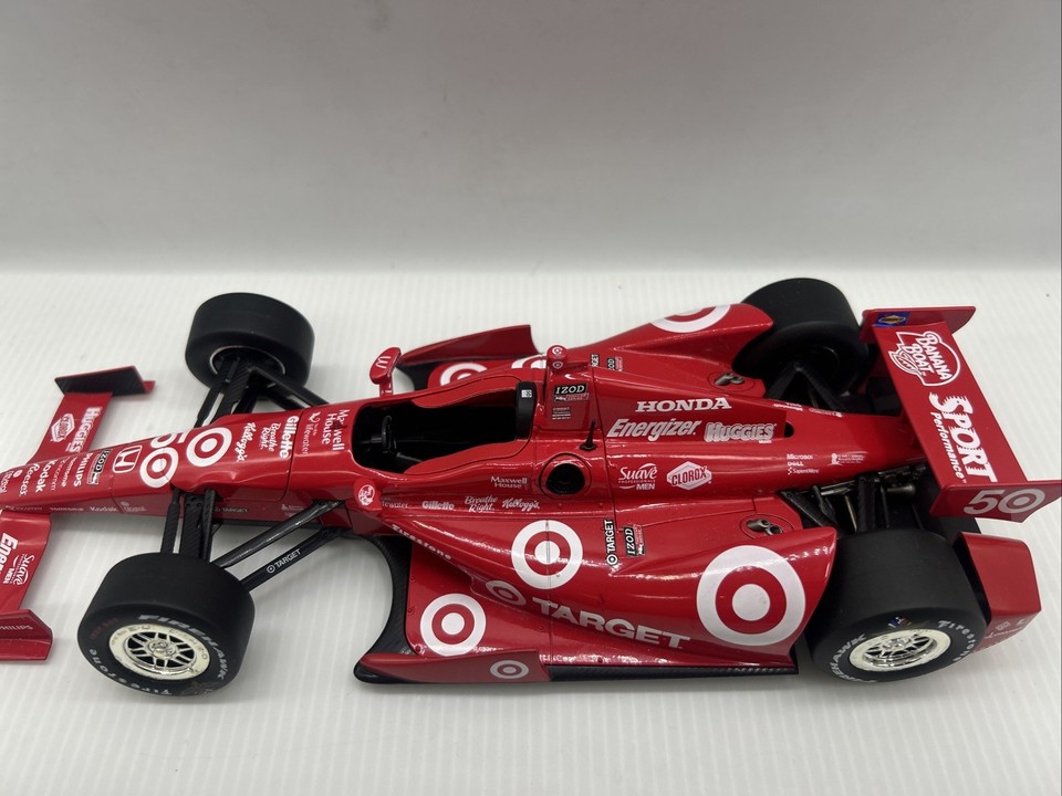 1/18 Greenlight 2012 Honda Target Dallara D.Franchitti jm DAMAGED NO ...
