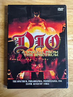Dio - A Special from the Spectrum 1984 DVD Ronnie James Black Sabbath ...