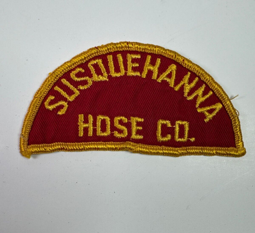 Susquehanna Hose Co Maryland MD Fire Patch C10 | eBay