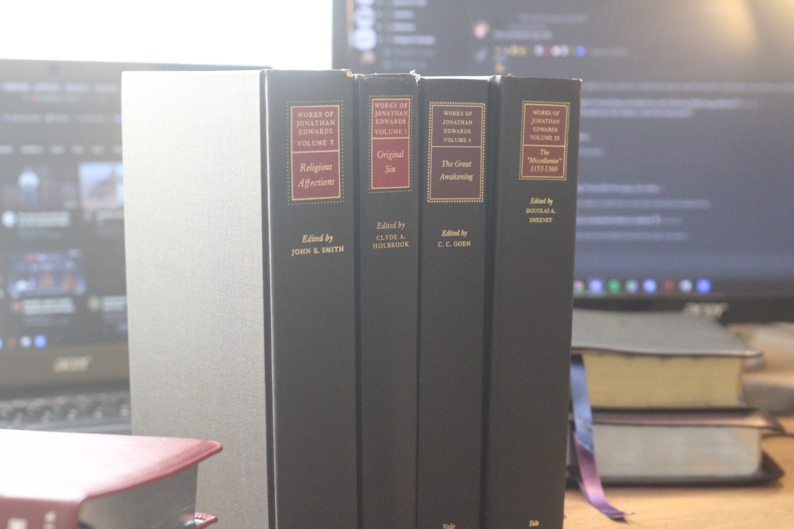 Works of Jonathan Edwards (Yale), Vol 2, 3, 4, 23 | eBay