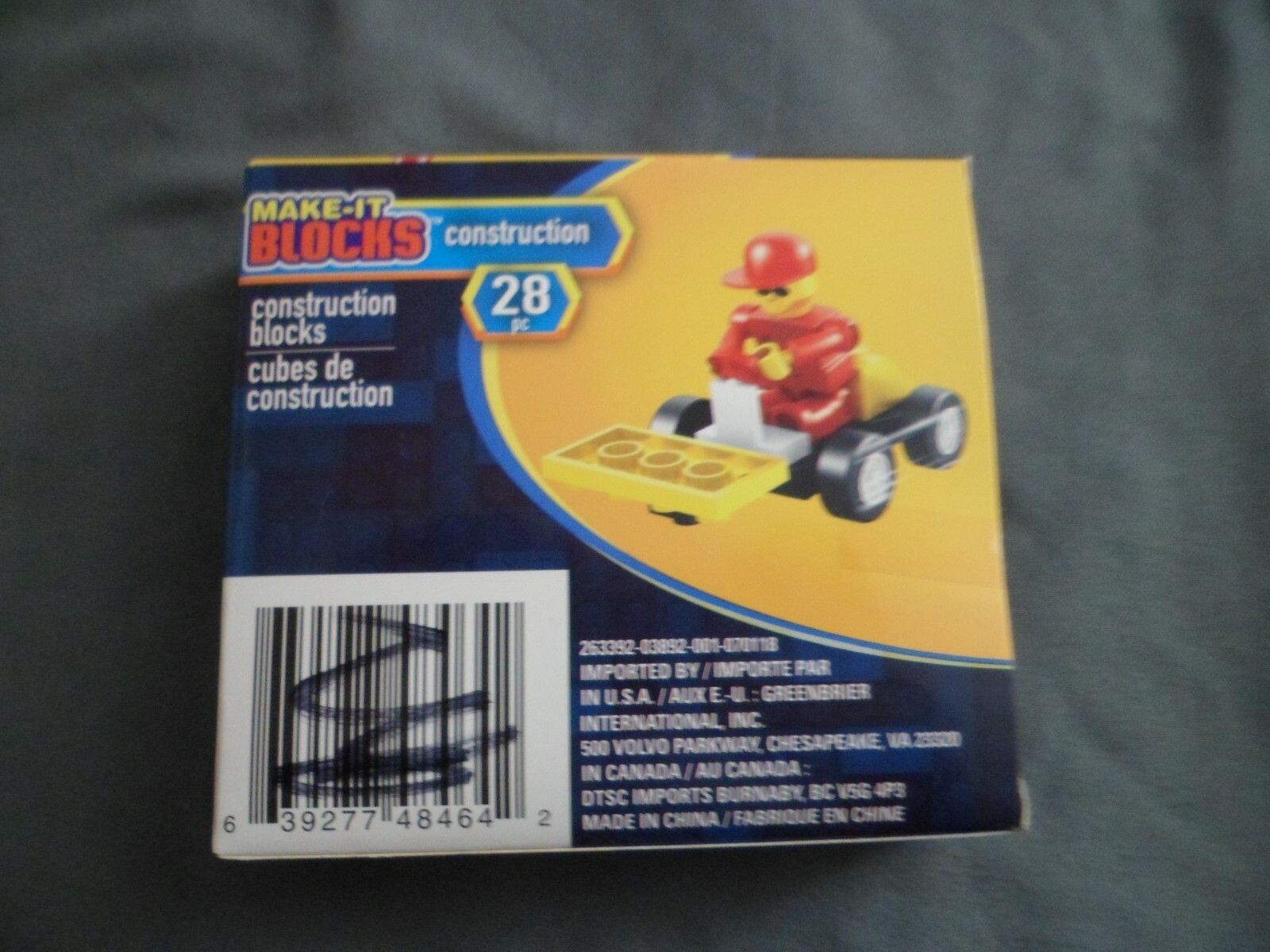 Make-it Blocks Construction Vehicle 28 Pc. Fits All Leading Brands Age ...