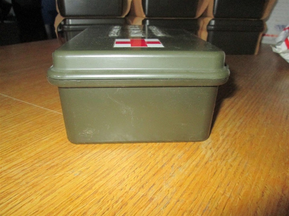 08x5x3 First Aid Kit Dry Box General Purpose Water Tight NSN 6545-00 ...