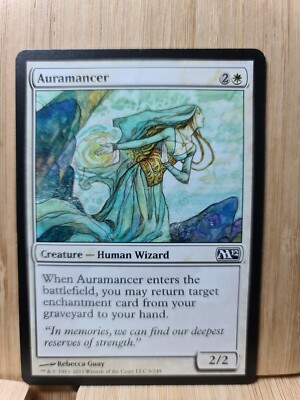 Magic The Gathering🏆AURAMANCER- Creature - Human Wizard🏆MTG Card | eBay ...