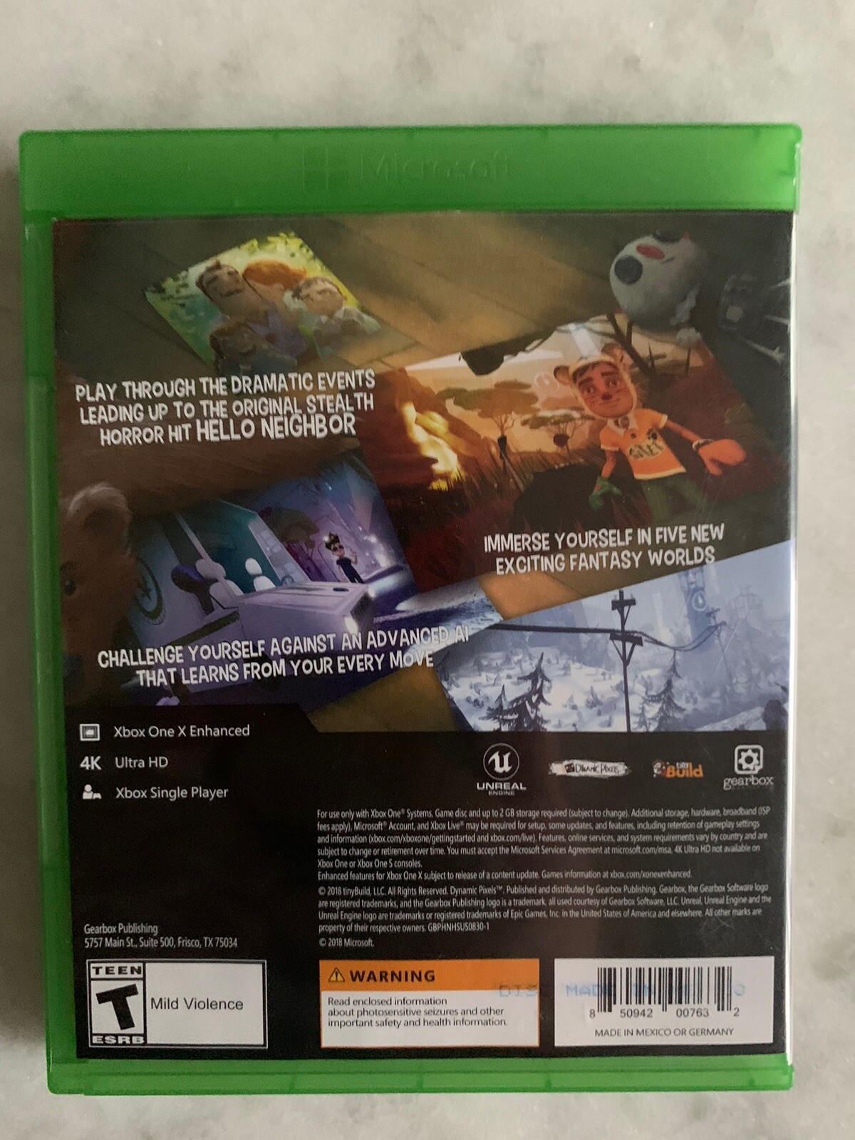 Hello Neighbor: Hide & Seek - Xbox One 2018, Tested Works 850942007632 ...
