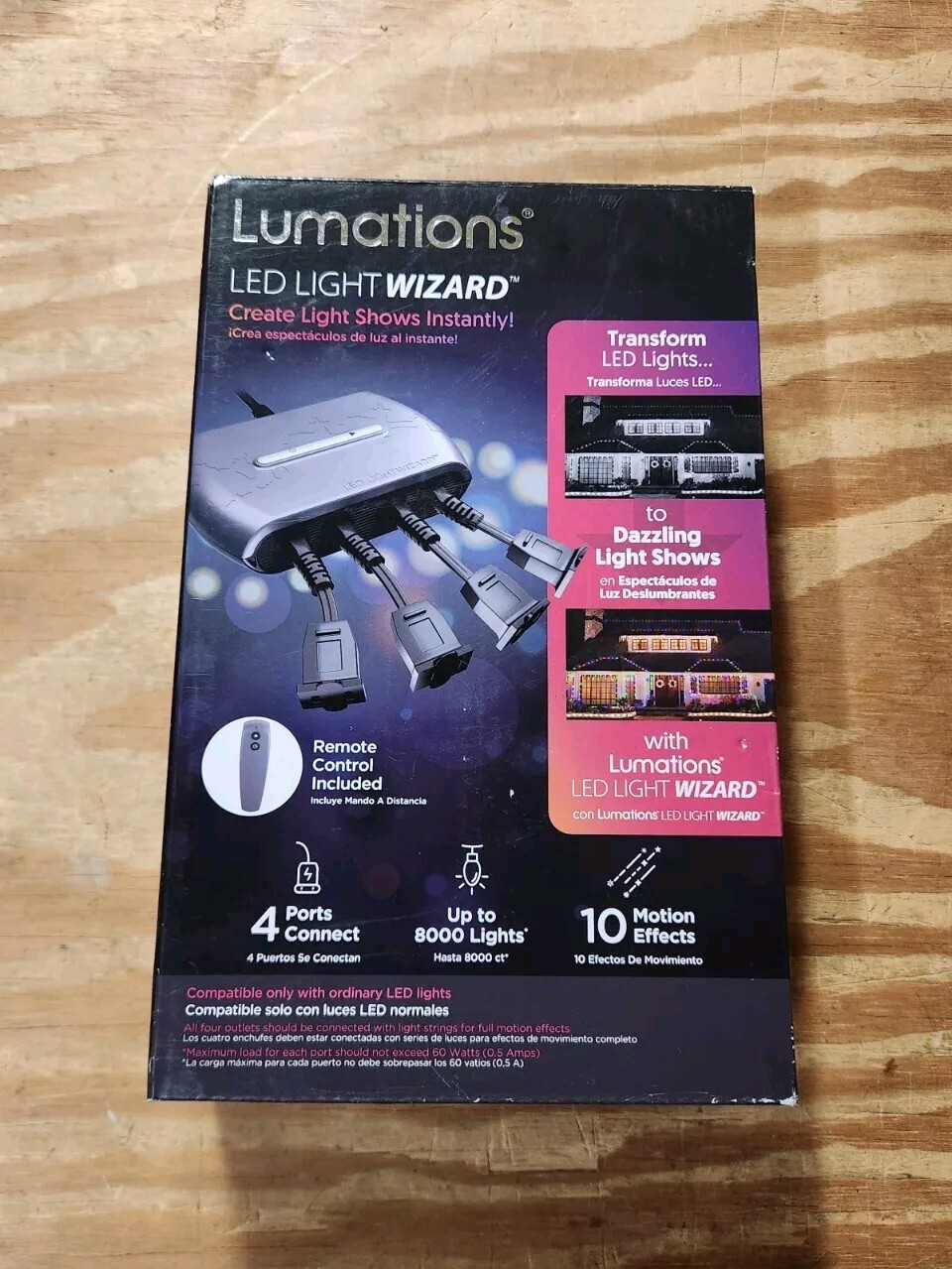 Lumations LED LightWizard 4 Port Connector Plug & Play Light Show ...
