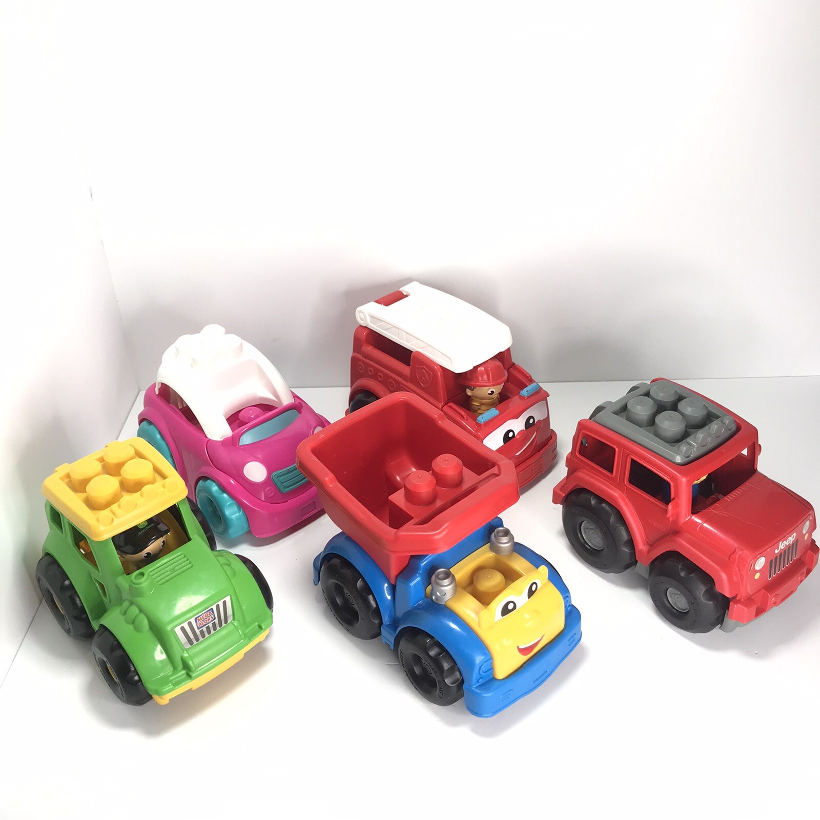 Mega Bloks Lot / Bundle of Vehicles Cars Character Building Blocks ...