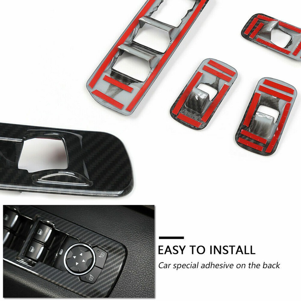 13x Car Accessories Cover Trim Decor Bezels ABS For Ford F150 2015 ...