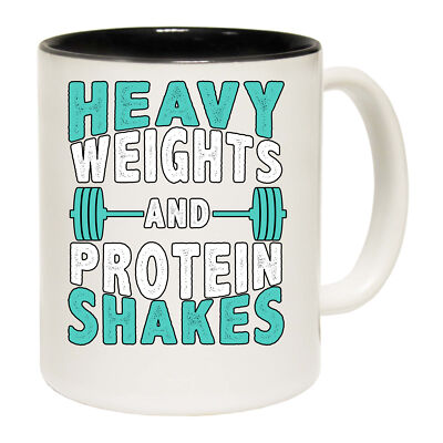 Heavy Weights And Protein Shakes Gym Bodybuilding - Funny Novelty ...