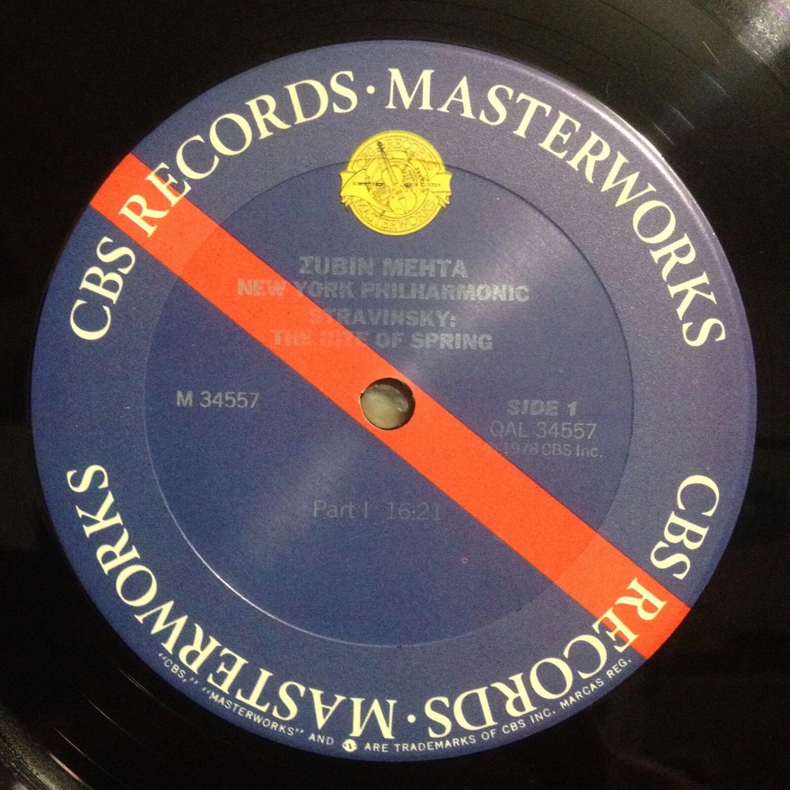 Zubin Mehta - New York Philharmonic - Stravinsky, The Rite Of Spring LP ...