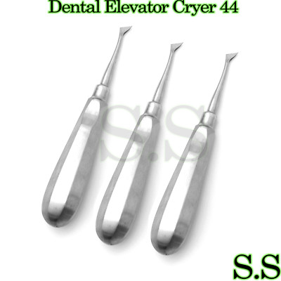 3 Cryer Dental Elevator # 44 Surgical Dental Instruments | eBay