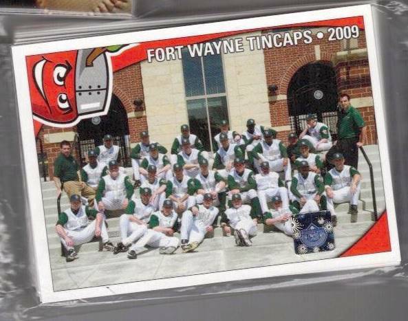 2009 FORT WAYNE TINCAPS TEAM SET COMPLETE NEW | eBay