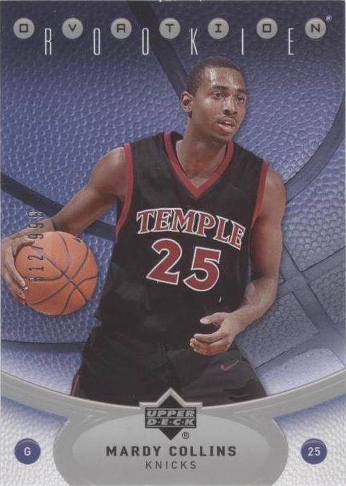 2006-07 Upper Deck Ovation - Rookie Mardy Collins #102 /999 (RC) for ...