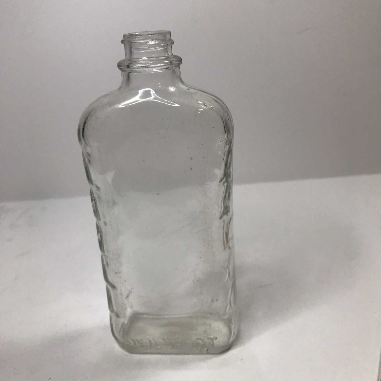 Vintage Barbershop Wildroot Hair Cream Oil Clear Glass Hair Tonic ...