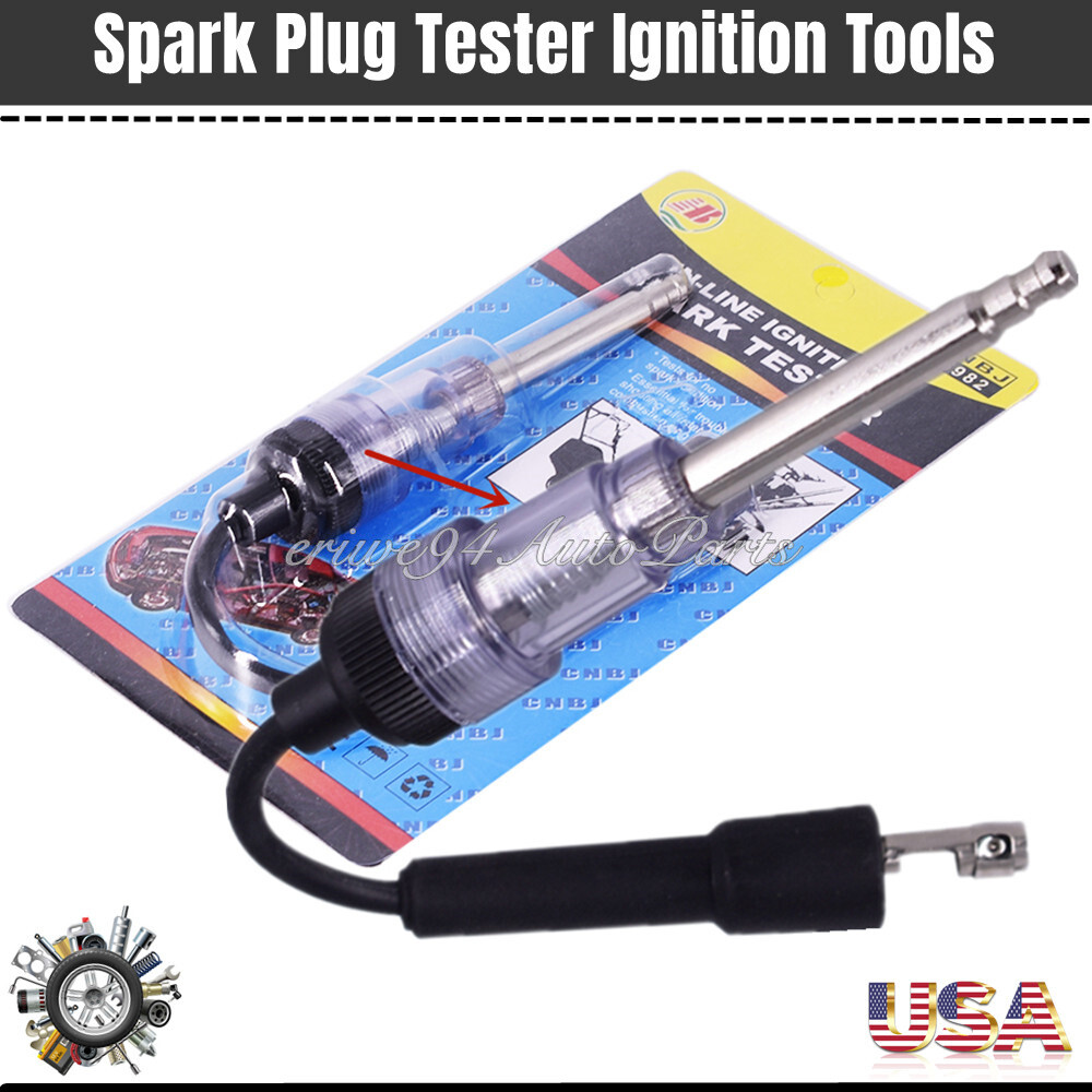 Spark plug Tester Ignition System Coil Engine In Line Auto Diagnostic ...