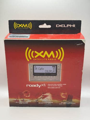 New Delphi Roady XT XM Satellite Radio Receiver W/Car Kit SA10276 Plug ...
