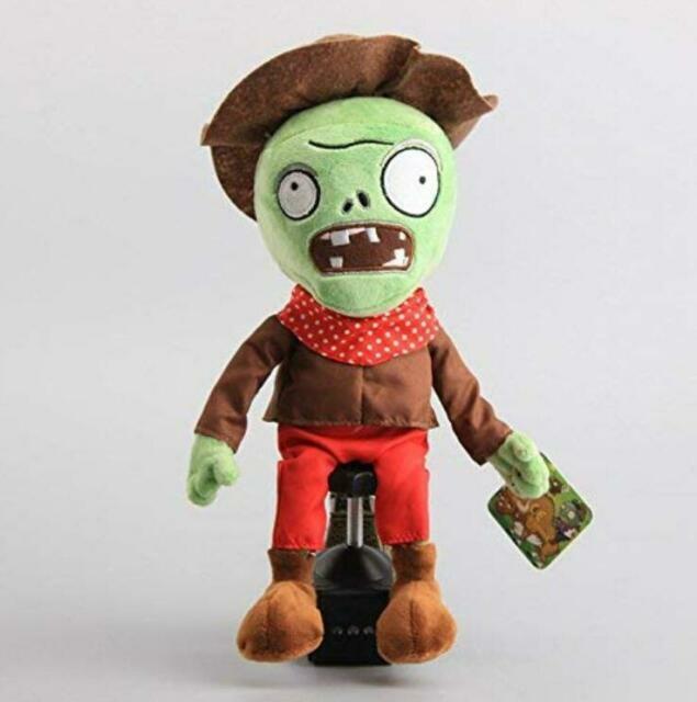 Plants VS Zombies Cowboy Zombie Green Wild West 12 Inch Toddler Stuffed ...