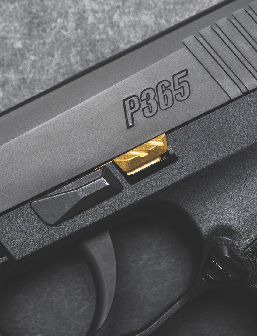 Sig Sauer P365 Extended Slide Catch Lever by Tyrant CNC | Free Shipping ...