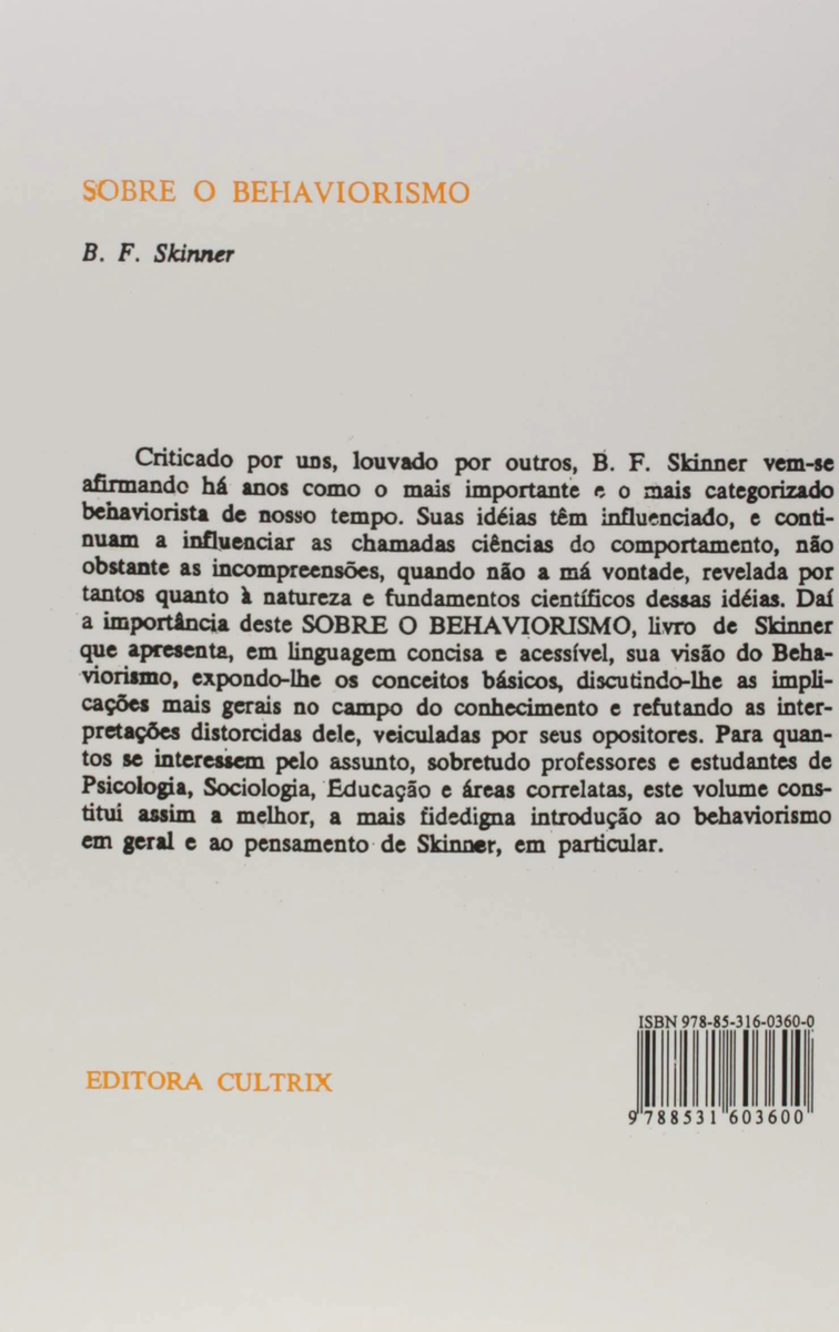 Behaviorismo PDF) New Paradigm For Behavior Analysis: A Review Of