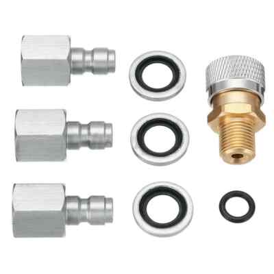 HPA AIR CO2 Gas Quick Disconnect Plug Fill Nipple Male Female Adapter ...