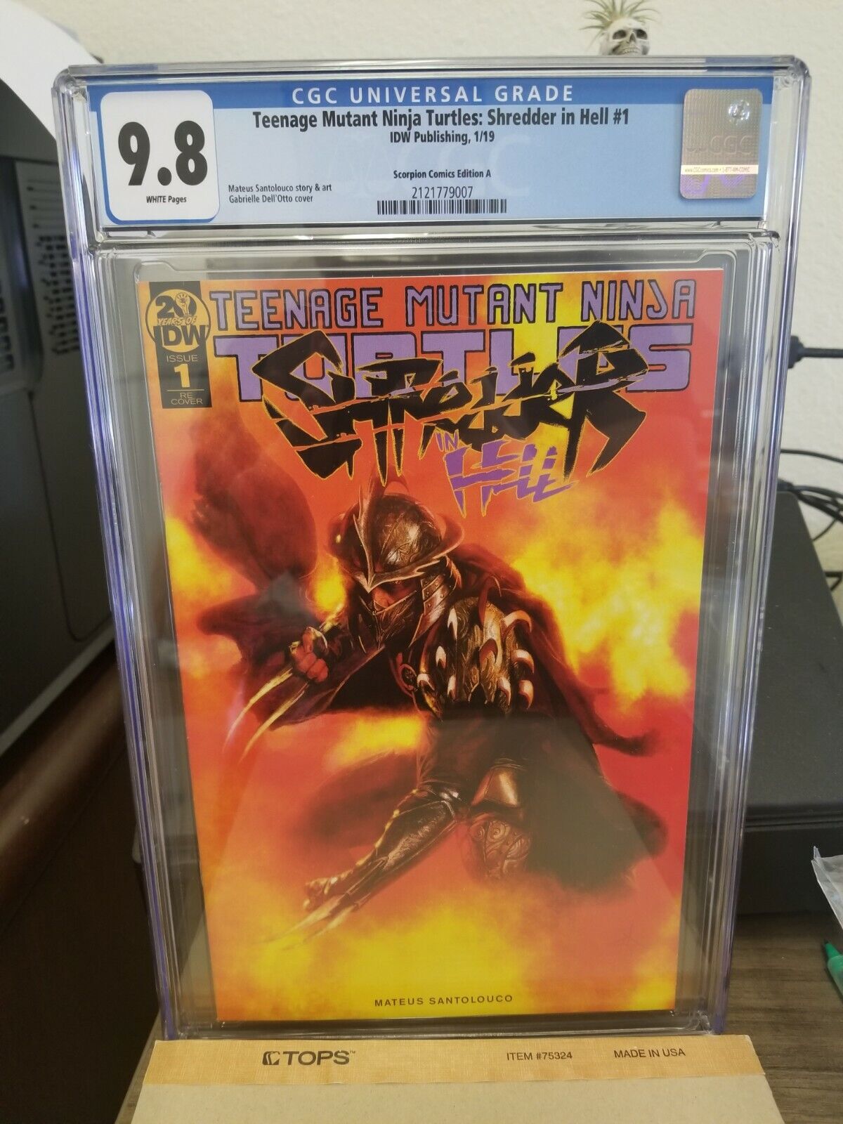 Teenage Mutant Ninja Turtles: Shredder in Hell #1 Scorpion Comics 9.8 ...