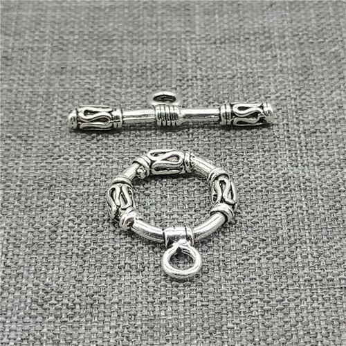 2sets of 925 Sterling Silver Toggle Clasps for Bracelet Necklace | eBay