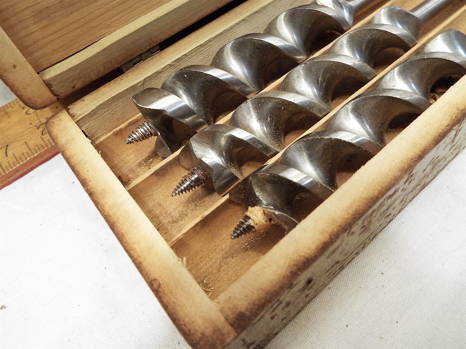 Russell Jennings Brace Auger Drill Bit 32-1/2 Quarters Wood Stanley ...