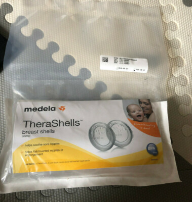 MEDELA THERASHELLS THERA SHELL BREAST FEEDING FLAT INVERTED NIPPLE ...