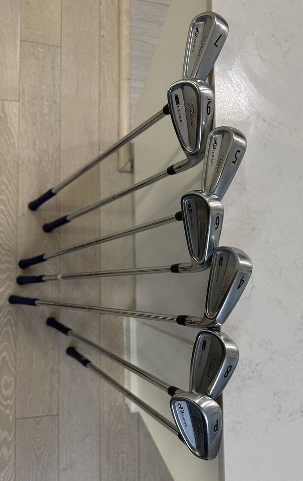 Titleist CB 712 Forged 4- PW. Iron cub set. Good used condition. | eBay