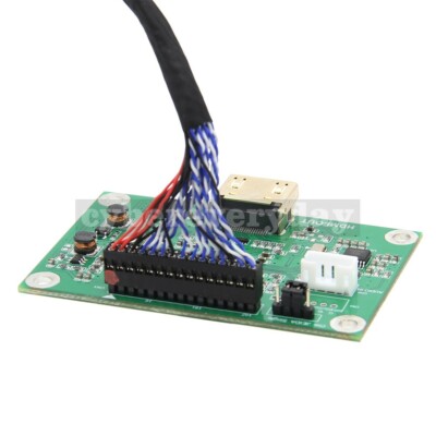 V1.5 LVDS To HDMI-Compatible Adapter Board Converter+Cable with 720P ...