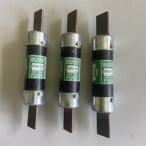 One-time Buss Fuses NON 100 250 Volt Lot Of 3 | eBay