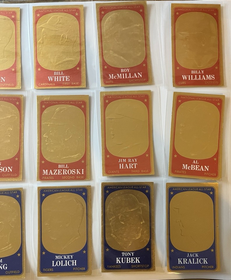 Lot Of 48 - 1965 TOPPS EMBOSSED BASEBALL CARDS | eBay