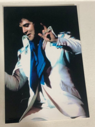 Elvis Presley Photo Picture Elvis In White Jacket Blue Scarf EP3 | eBay ...