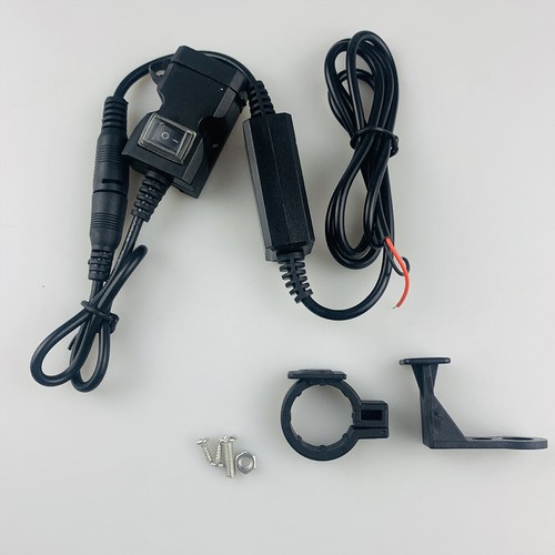 12V Dual USB Port Waterproof Motorcycle Motorbike Charger Power Adapter ...