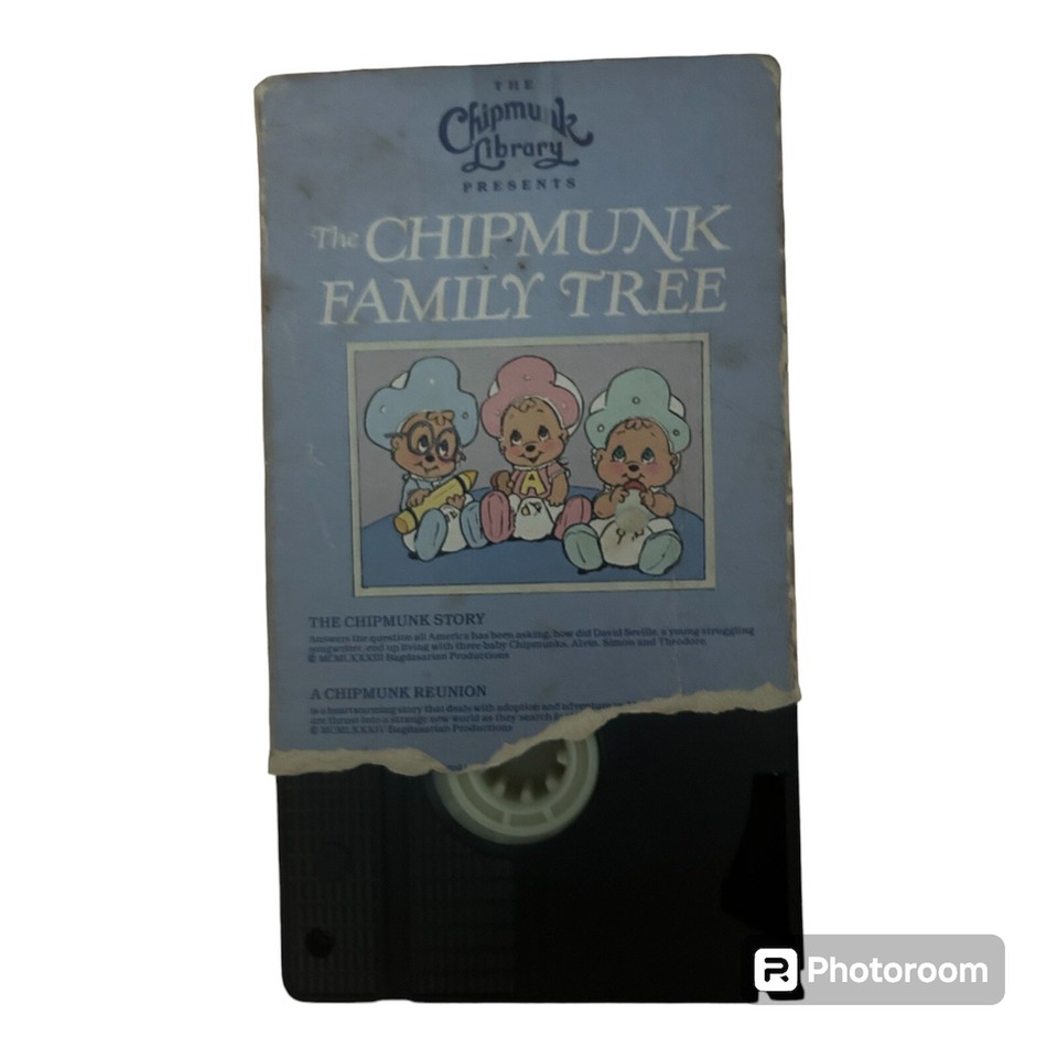 ALVIN AND THE CHIPMUNKS THE CHIPMUNK FAMILY TREE Chipmunk Library 1983 ...