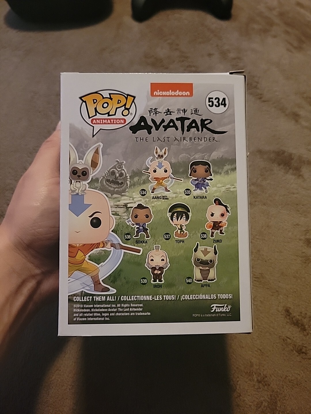 Aang With Momo - Funko Pop #534 | eBay
