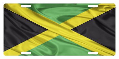 JAMAICA Custom License Plate Jamaican Emblem Wave Version | eBay