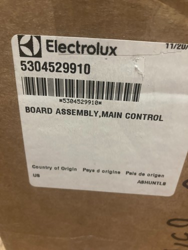 Electrolux/ Frigidaire - Dryer Control Board 5304529910 - Brand New OEM ...