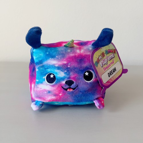 Moosh Moosh Plush Squared Dream dog wizard green mood Flip'ems Inside ...