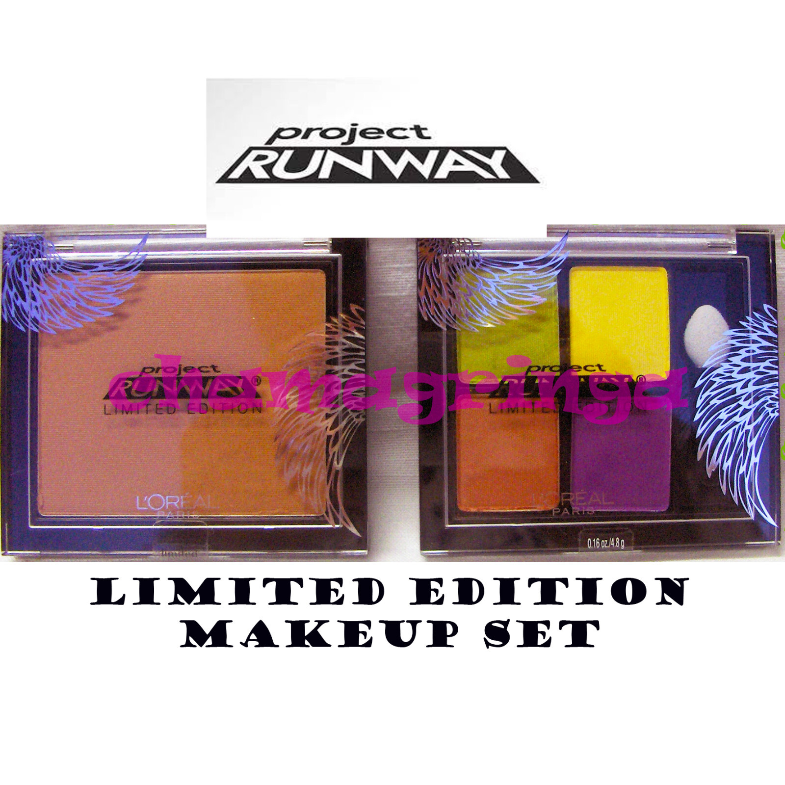 Vintage L'Oreal PROJECT RUNWAY "Colors take flight" Eyeshadow & Blush ...
