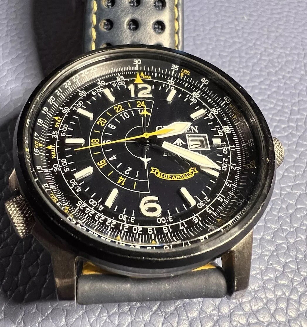 Citizen Men's Blue Angels Promaster Nighthawk Eco-Drive Watch - BJ7007 ...