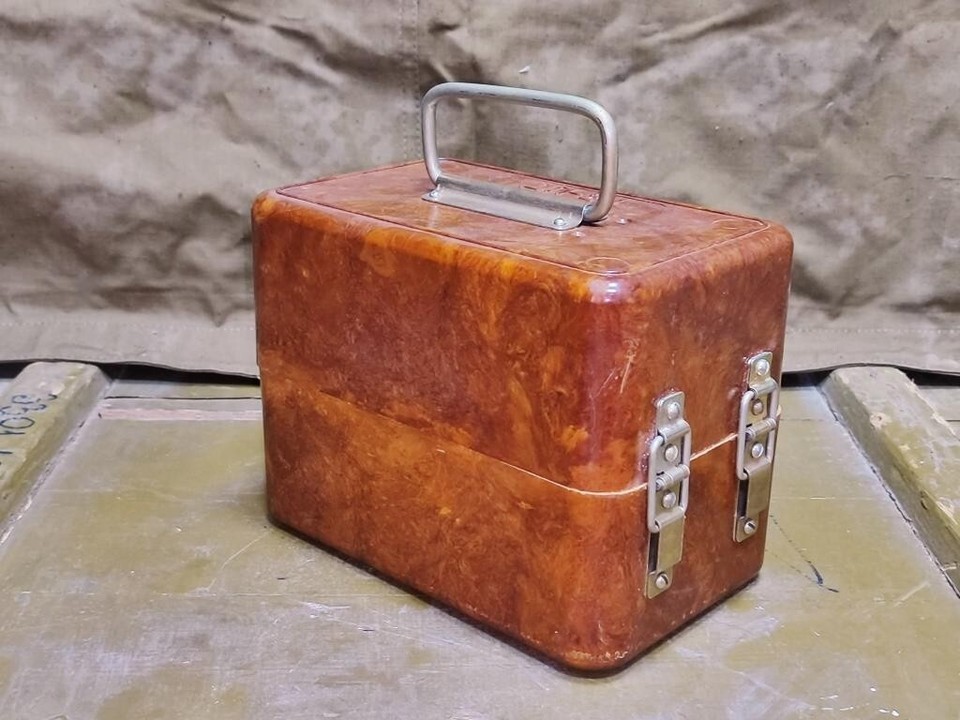 Soviet Bakelite Box.USSR Bakelite Ammo Box Vintage Military DP-24 ...