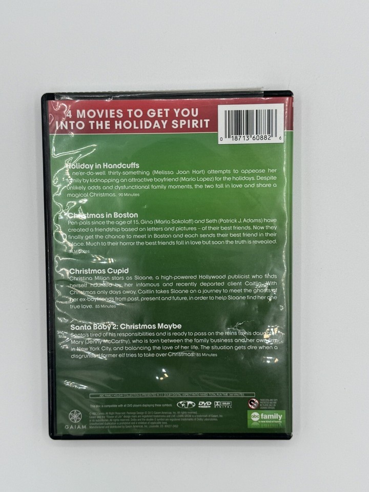 ABC Family Holiday Collection: Movie 4 Pack (DVD, 2013, 2-Disc Set ...