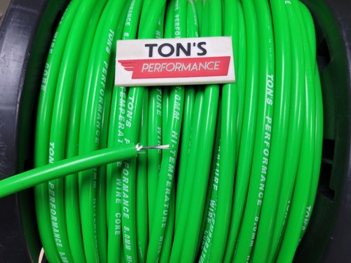 Ton's 8mm Hot Lime Silicone Spark Plug Wire | 0 ohms/ft | USA | Wire ...