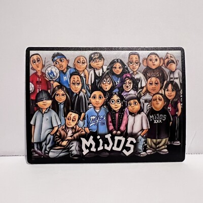 Mijos Chicano Art Sticker Lowrider Cartoon Style Vinyl Sticker Vintage ...