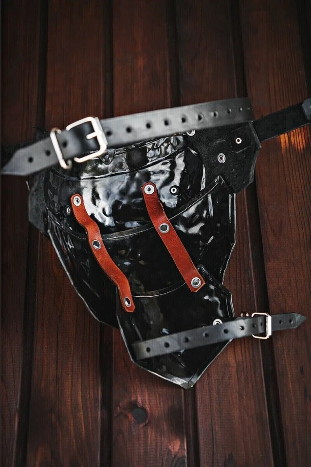 Steel armor pauldron for gladiator, metal cosplay shoulder, LARP ...