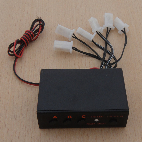 6 Ways LED Strobe Flash Light Emergency Flasher Flashing Controller Box 12V | eBay