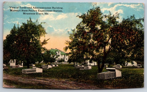 Mountain Grove MO~State Poultry Experiment Station Yards~Chicken Coop ...