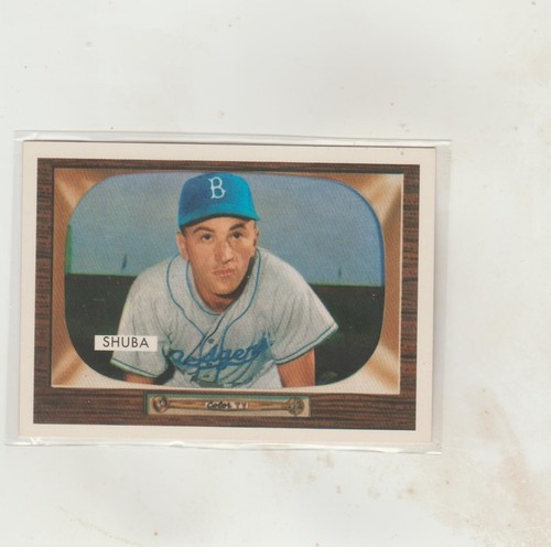 1995 Topps Archives 1955 Bowman George Shuba Reprint #66 MINT* | eBay